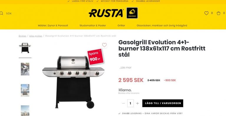 Rusta öppnar upp riktig e-handel | MKSE.com