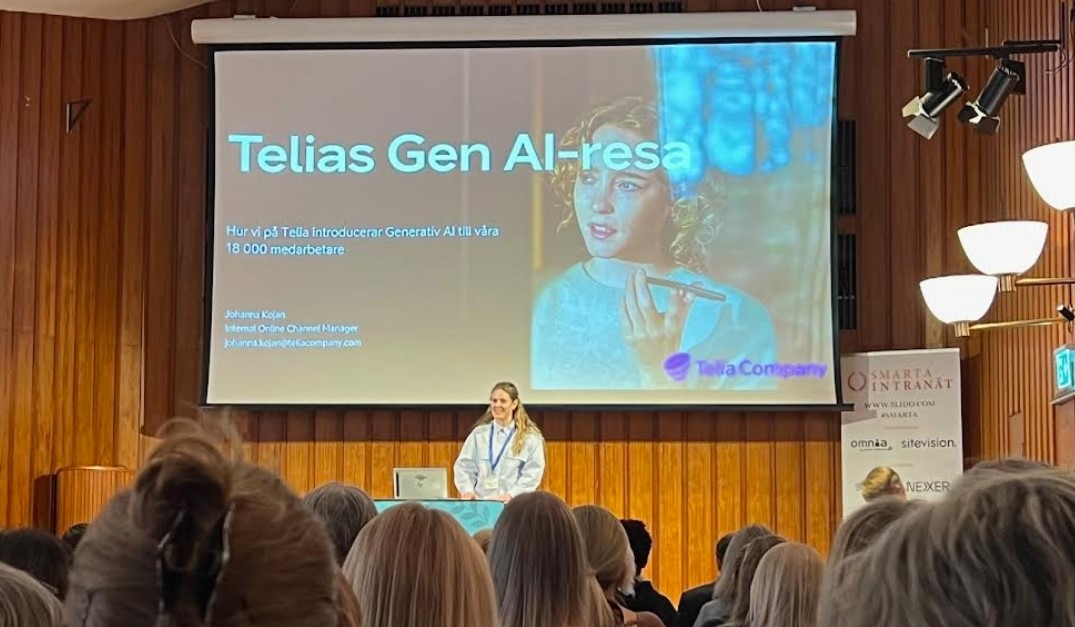 Telias lärdomar efter 365 dagar med genAI-stöd för samtliga anställda ...