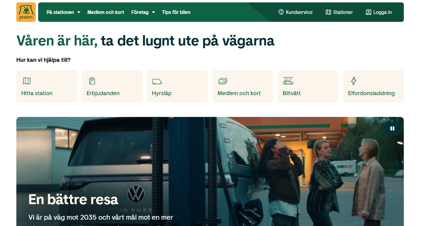 25 procent fler bokade hyrsläp på nya Preem.se av B3 | MKSE.com